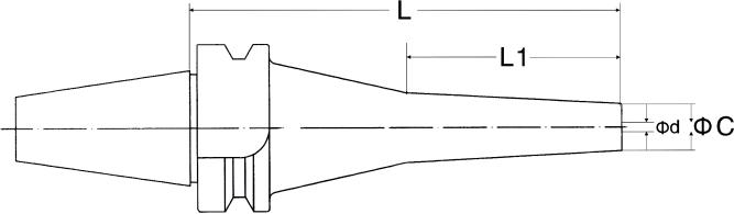 Hydraulic Precision Tool Holders ISO 20 Taper Tool Holders Hole Making